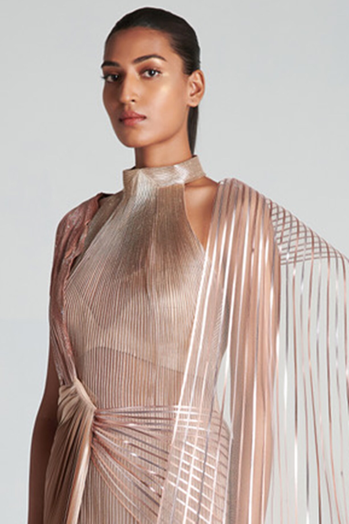 Blush Pink Tulle Sharara Set Design by Amit Aggarwal at Pernia's Pop Up ...