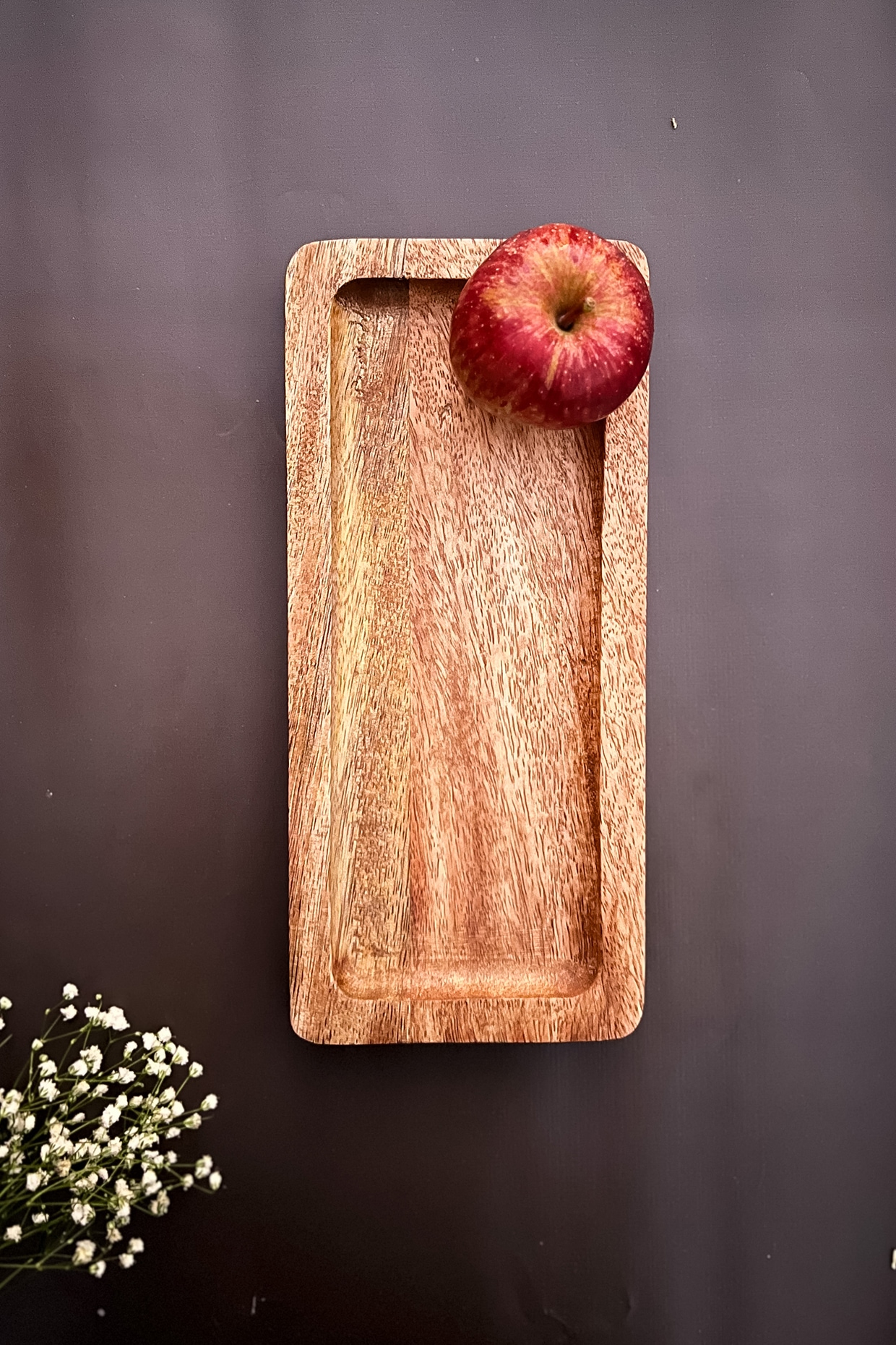 Brown Mango Wood Enameled Platter by ACE THE SPACE at Pernia's Pop Up ...