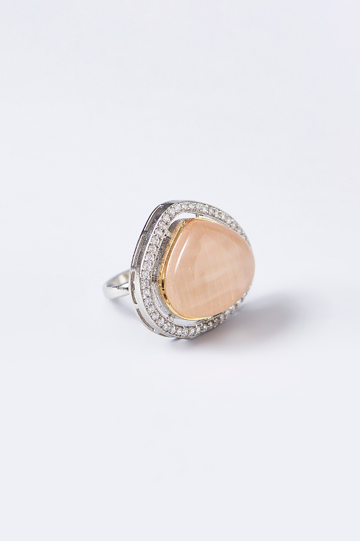 White Finish Kundan Polki & Beaded Long Necklace Set Design by Adityam ...