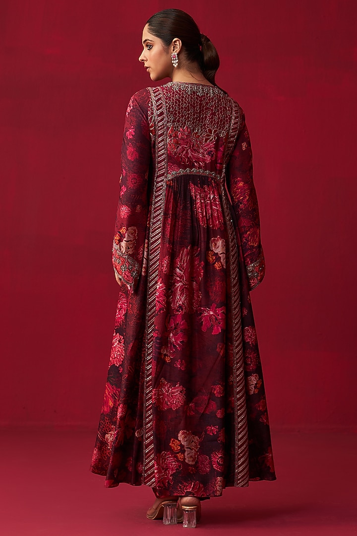 Pink Russian Silk Sharara Set Design by Adaara Couture at Pernia's Pop ...