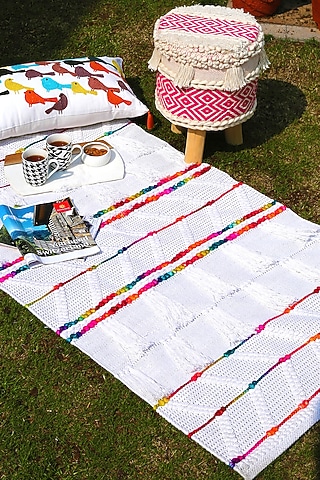 Multi-Colored Handwoven Pit Loom Rug by Amoliconcepts at Pernia's Pop ...