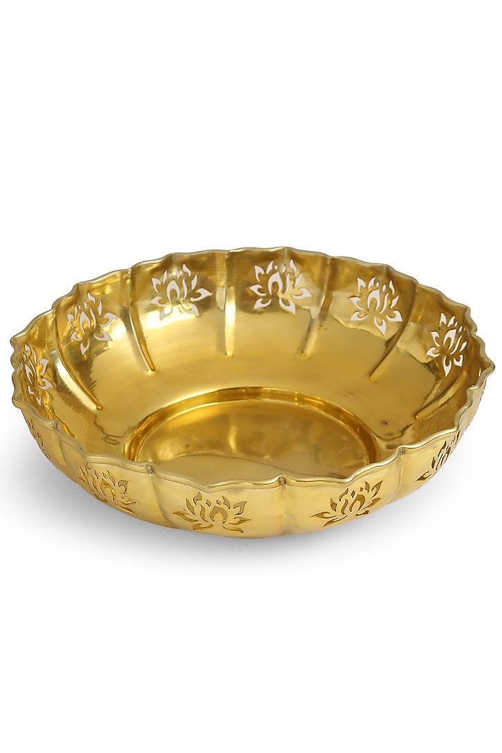 Gold Iron Decorative Urli Design by Amoliconcepts at Pernia's Pop Up ...