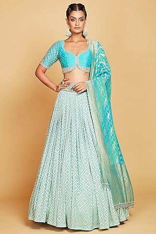 Amrin Khan - Buy Designer Lehenga Set, Jacket Lehenga Set Online 2024