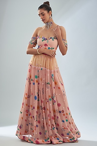 Buy Amit Sachdeva Designer Lehengas, Gowns, Anarkalis 2025