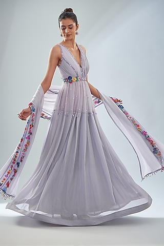 Buy Amit Sachdeva Designer Lehengas, Gowns, Anarkalis 2025