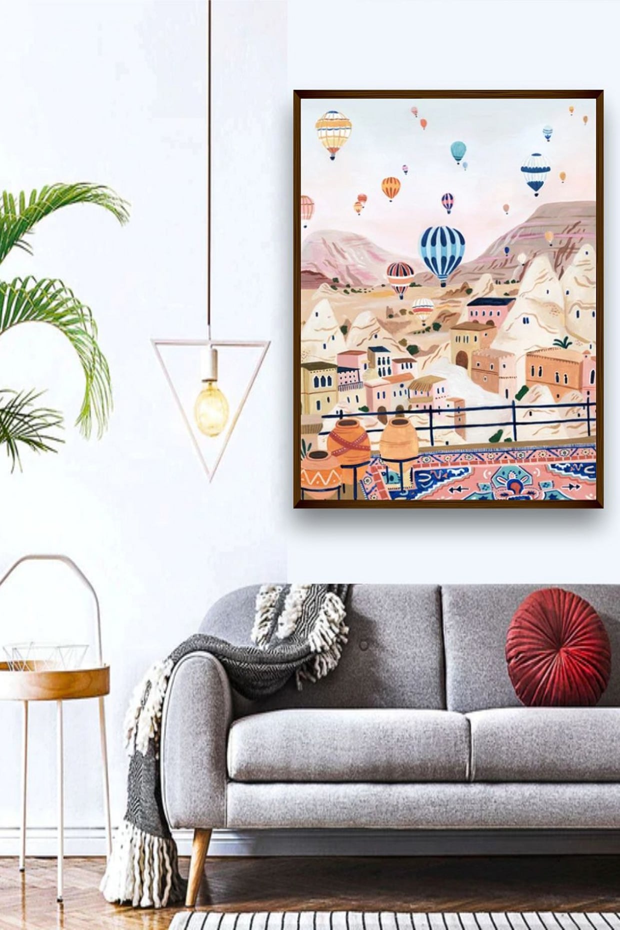 Multi-Colored Canvas & Wood Wall Painting by The Art House at Pernia's ...