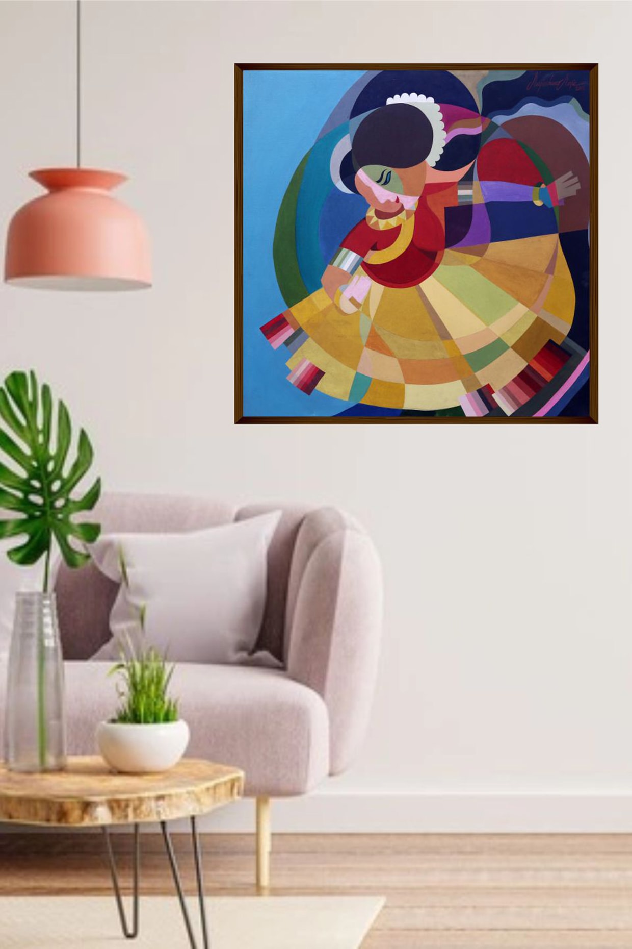 Multi-Colored Printed Canvas Wall Painting by The Art House at Pernia's ...