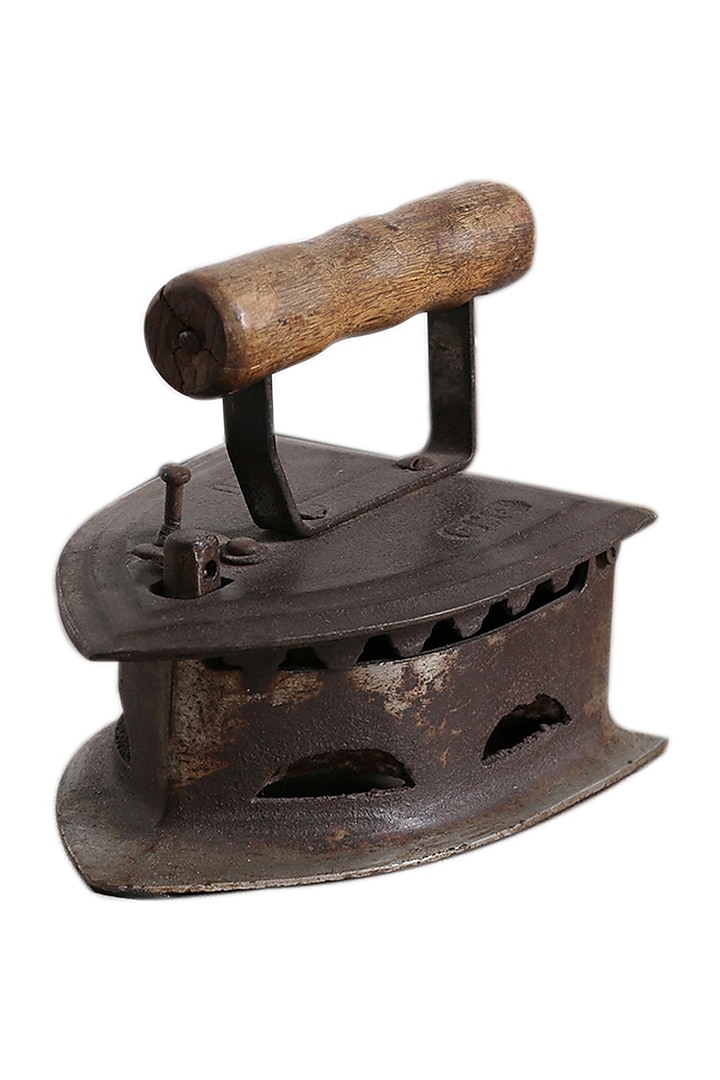 Black Iron & Wood Old-School Iron by Artisans Rose at Pernia's Pop Up ...