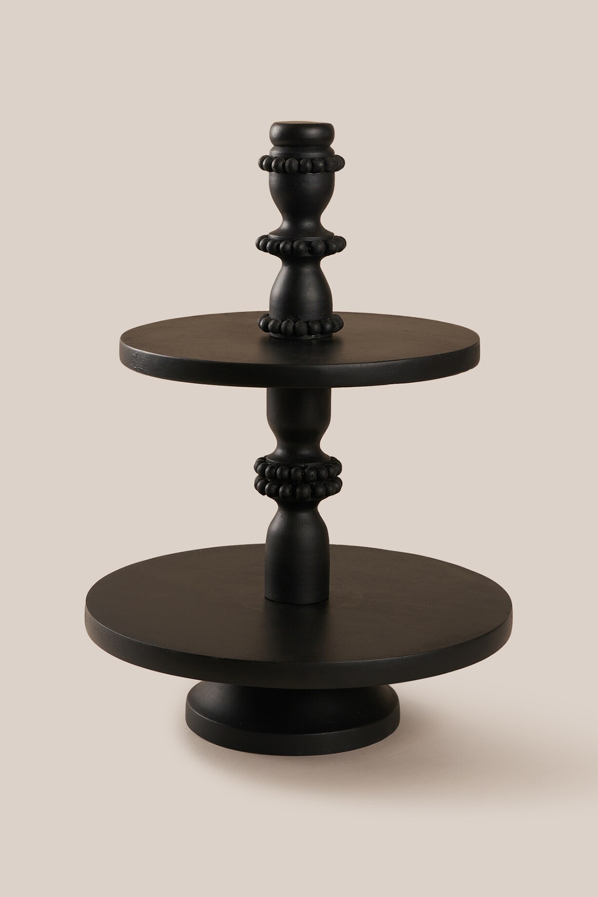 Black Mango Wood Perola Dessert Stand by ARTISAN LAB at Pernia's Pop Up ...