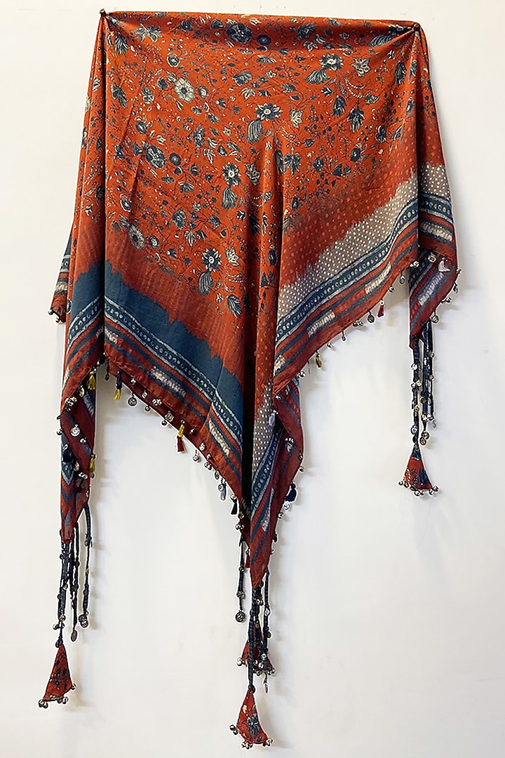 Sindoori Red Bagh Rumal by ASEEM KAPOOR at Pernia's Pop Up Shop 2025