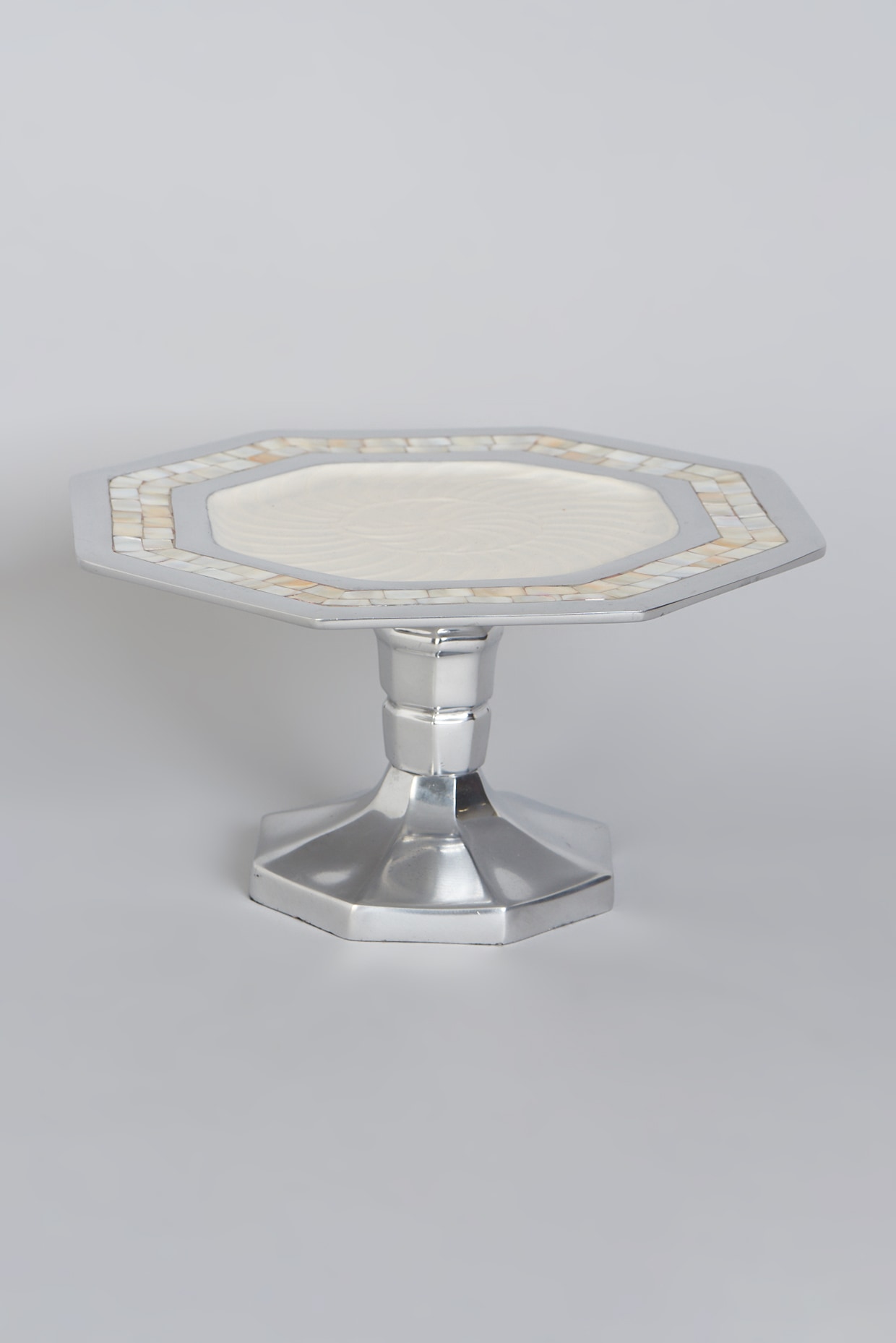 Mother Of Pearl Hexagon Cake Stand by Assemblage at Pernia's Pop Up ...