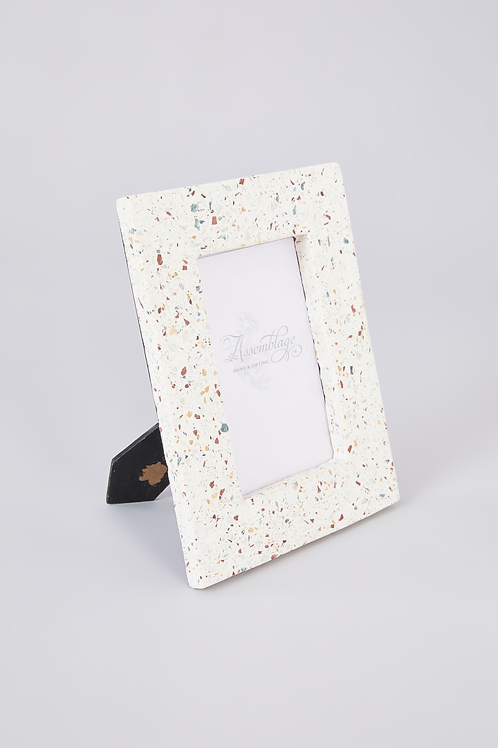 Ivory Terrazzo Photo Frame by Assemblage at Pernia's Pop Up Shop 2025