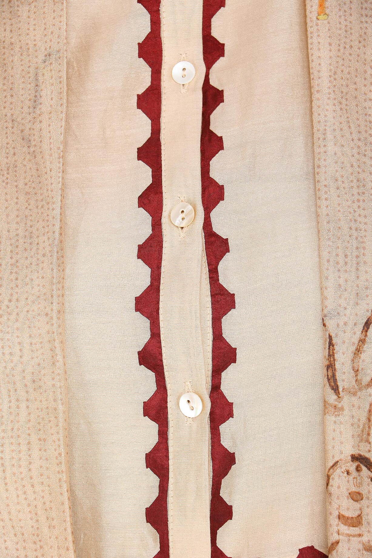 Peach digital printed jacket with tunic available only at Pernia's Pop ...