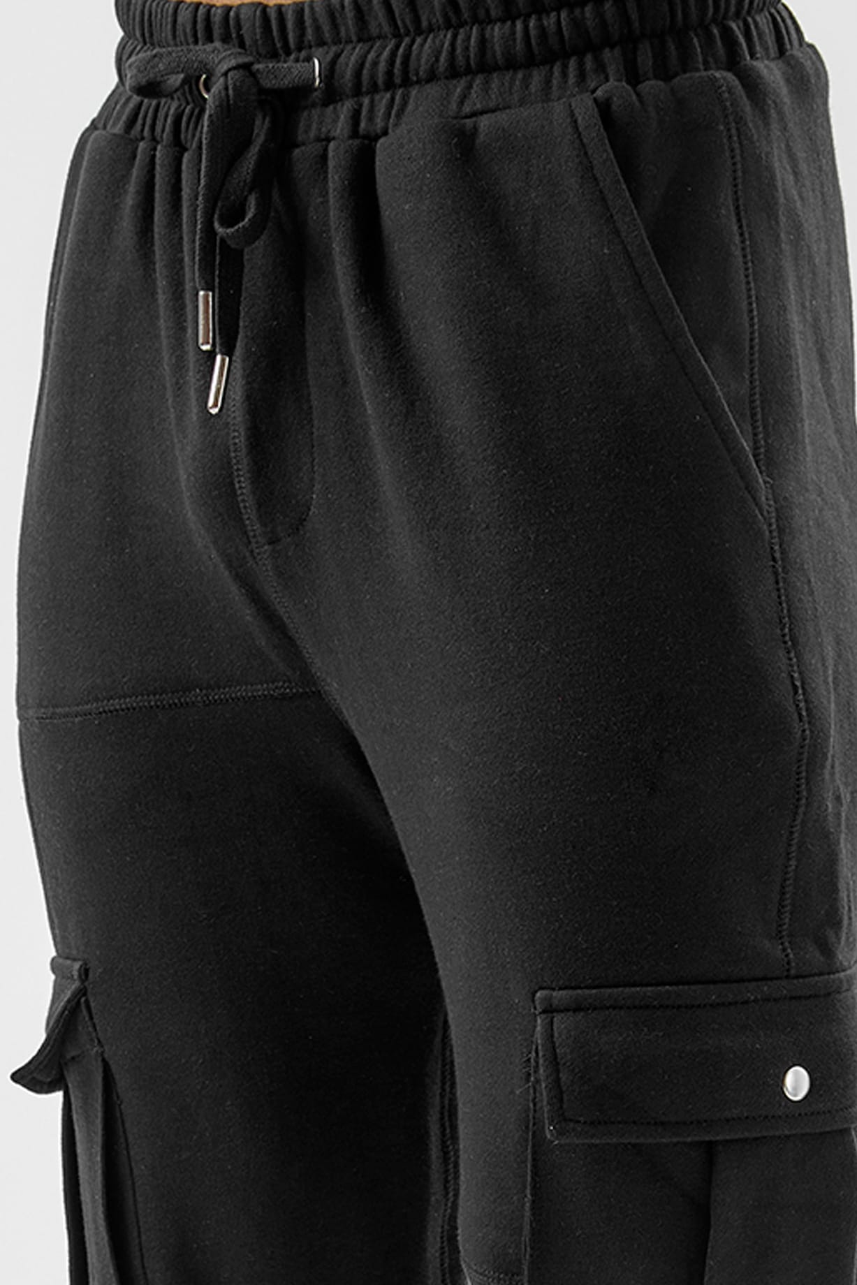 Buy Back Alley Bodega Black Cotton Cargo Jogger Pants At Perniaspopupshopmen 2023
