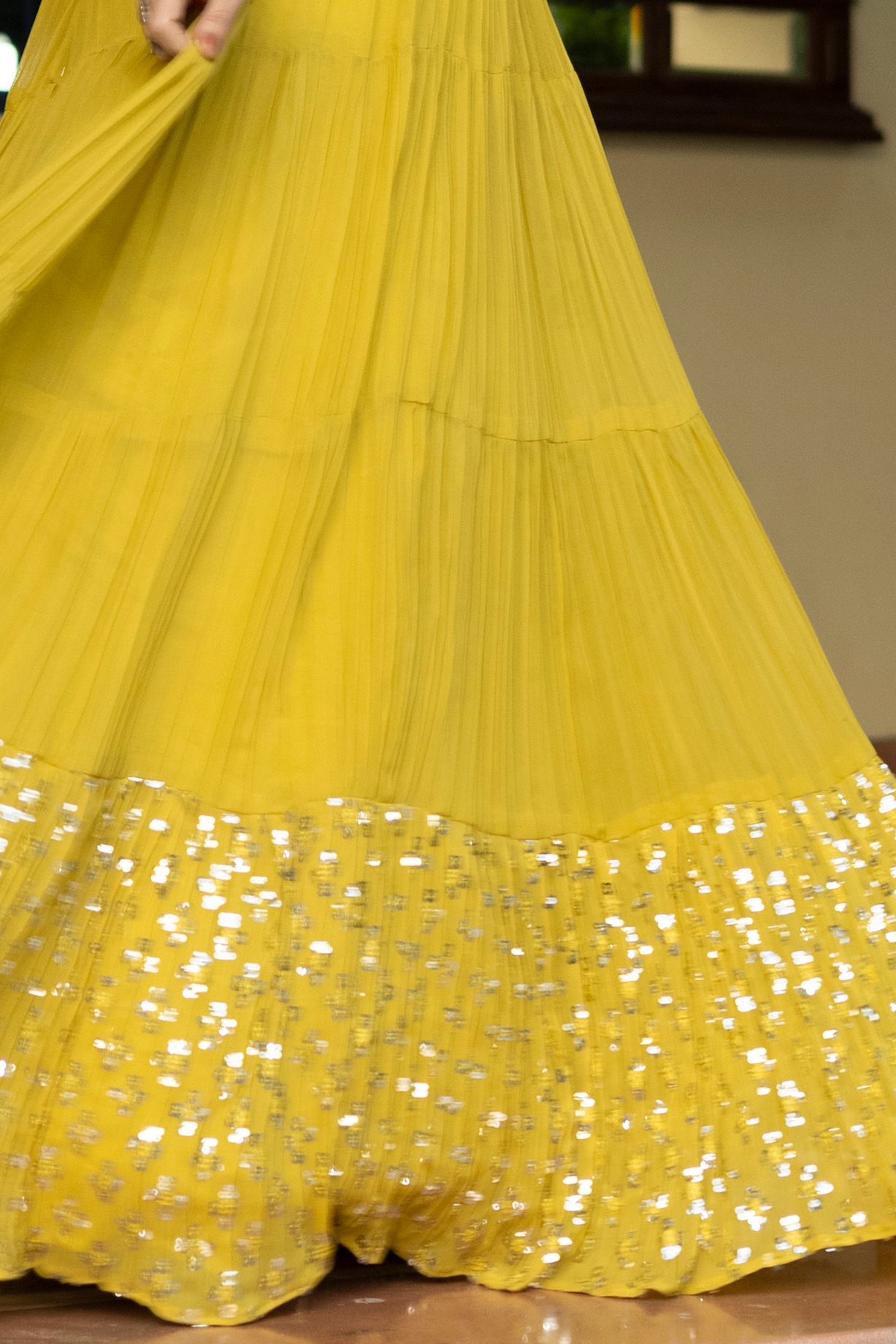 Tuscany Yellow Embroidered Lehenga Set by Basanti - Kapde aur Koffee at ...