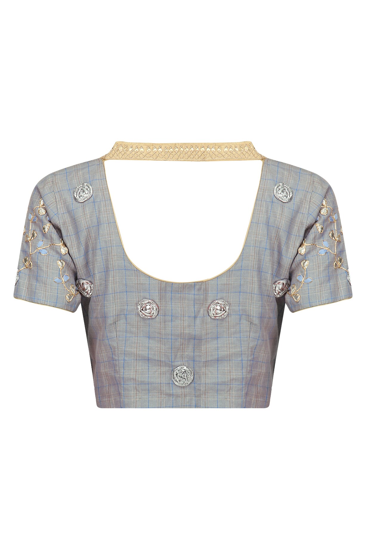 Powder blue gota patti work saree available only at Pernia's Pop Up ...