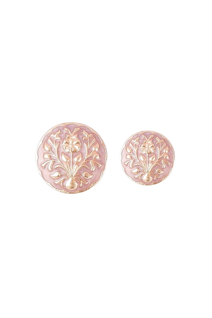 Pastel Pink Handcrafted Buttons (Set of 13) by Canzoni at Pernia's Pop ...