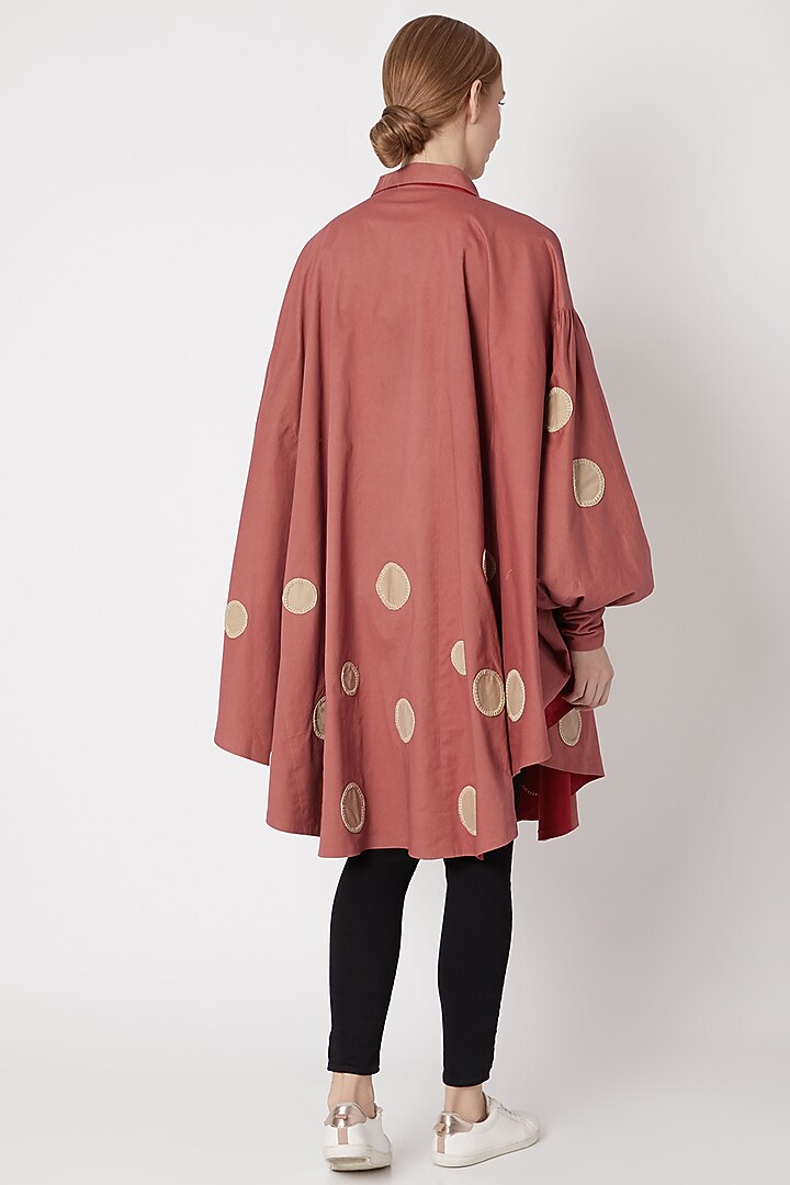 Old Rose Pink Reversible Jacket Design by Chambray & Co. at Pernia's ...