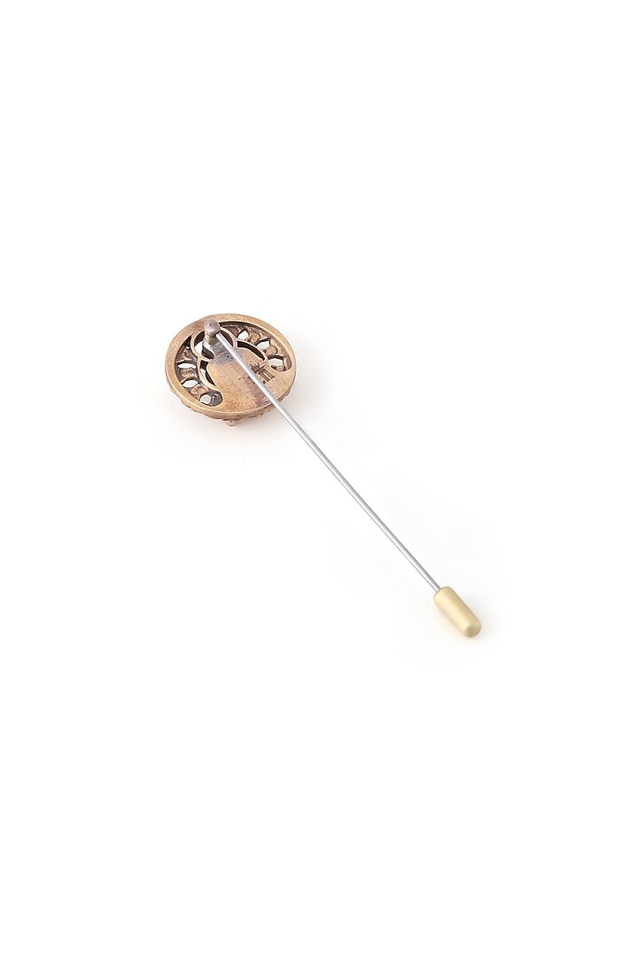 Antique Gold Enlightened Buddha Lapel Pin by Cosa Nostraa at Pernia's ...