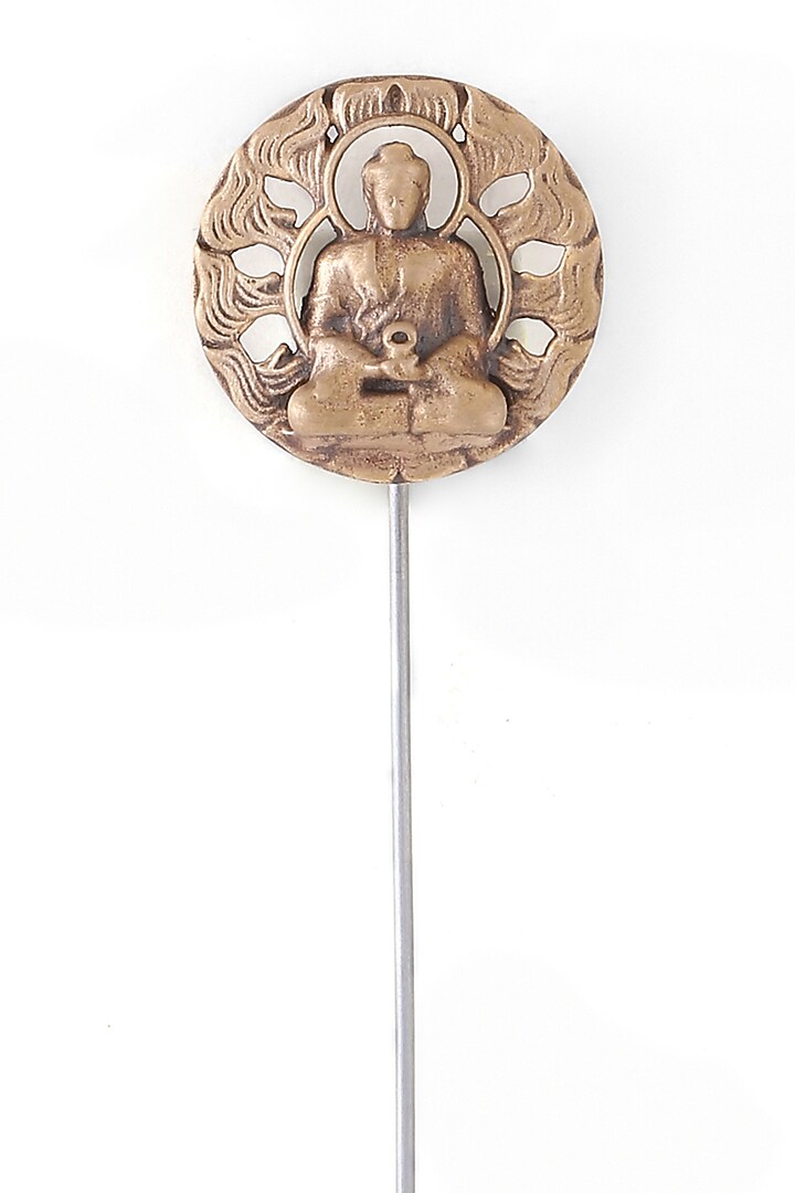 Antique Gold Enlightened Buddha Lapel Pin by Cosa Nostraa at Pernia's ...