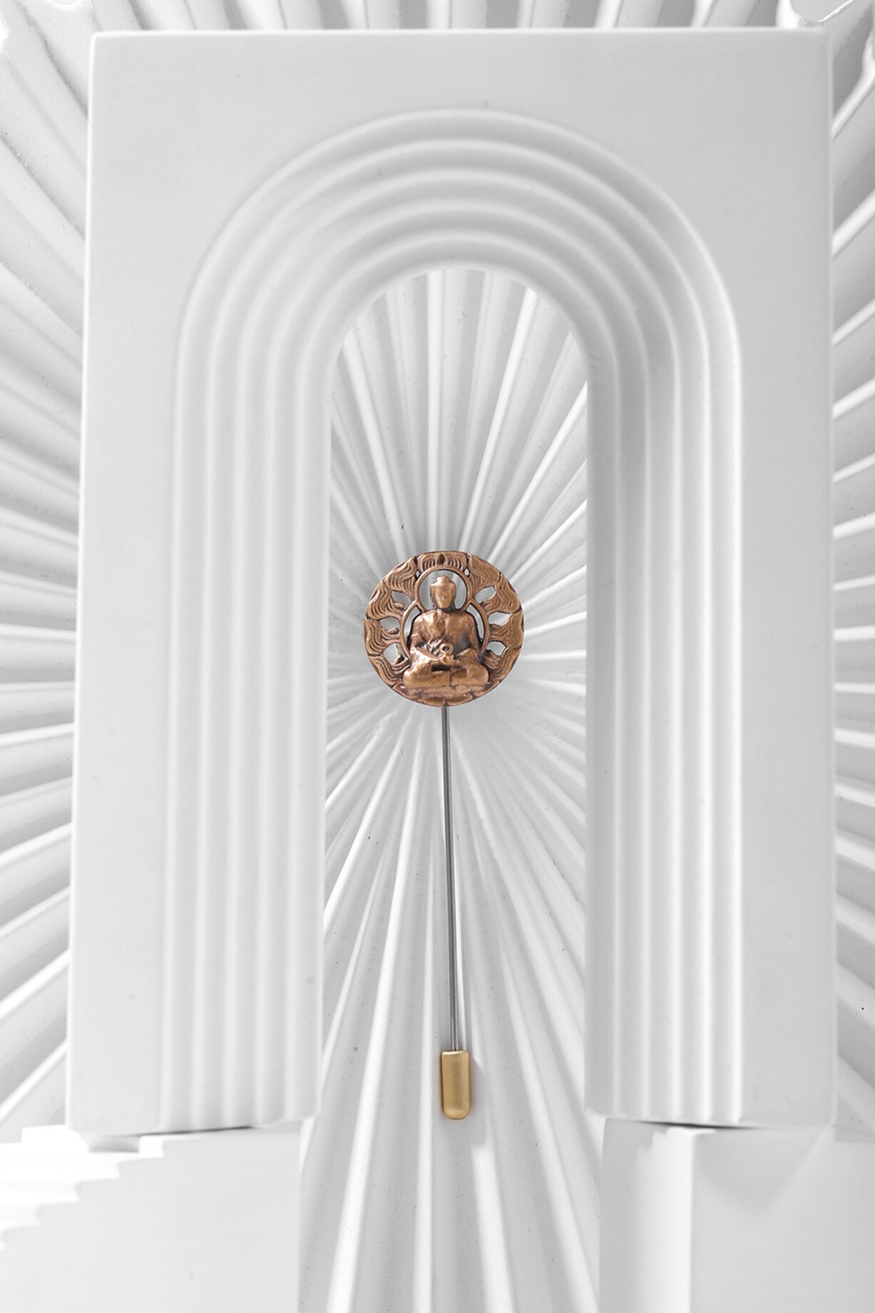 Antique Gold Enlightened Buddha Lapel Pin by Cosa Nostraa at Pernia's ...