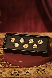 Antique Gold Daggers Face Buttons (Set of 7) Design by Cosa Nostraa at ...