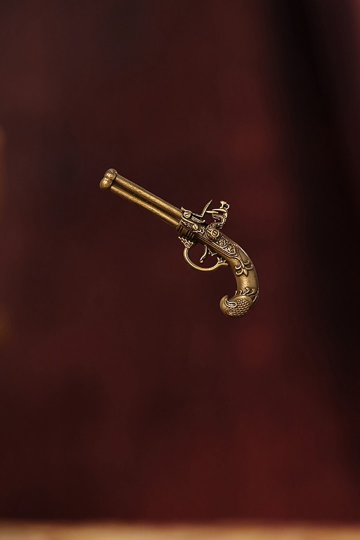 Antique Gold Toned Terminator Lapel Pin Design by Cosa Nostraa at ...