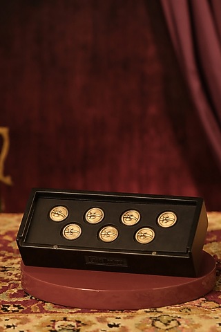 Antique Gold Daggers Face Buttons (Set of 7) by Cosa Nostraa at Pernia ...