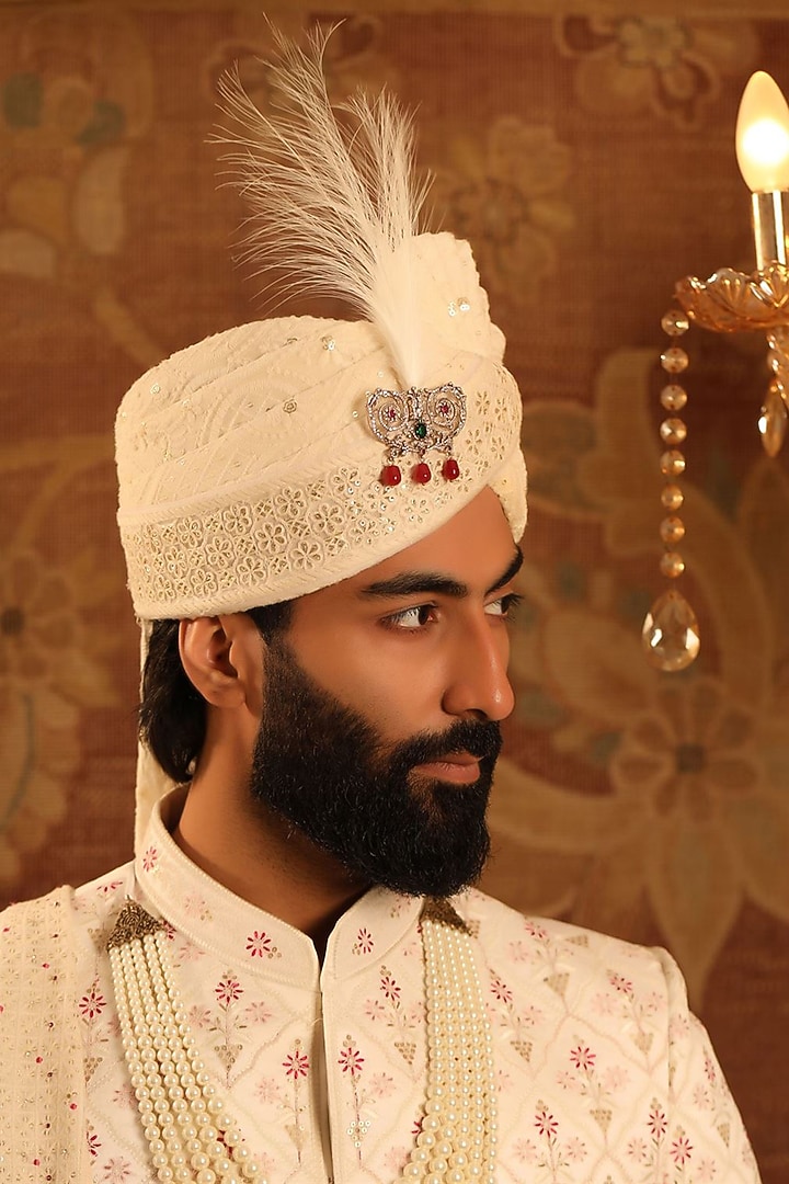 Antique Gold Feather Kalangi by Cosa Nostraa at Pernia's Pop Up Shop 2025