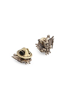 Antique Gold Rising Phoenix Collar Tips Design by Cosa Nostraa at ...