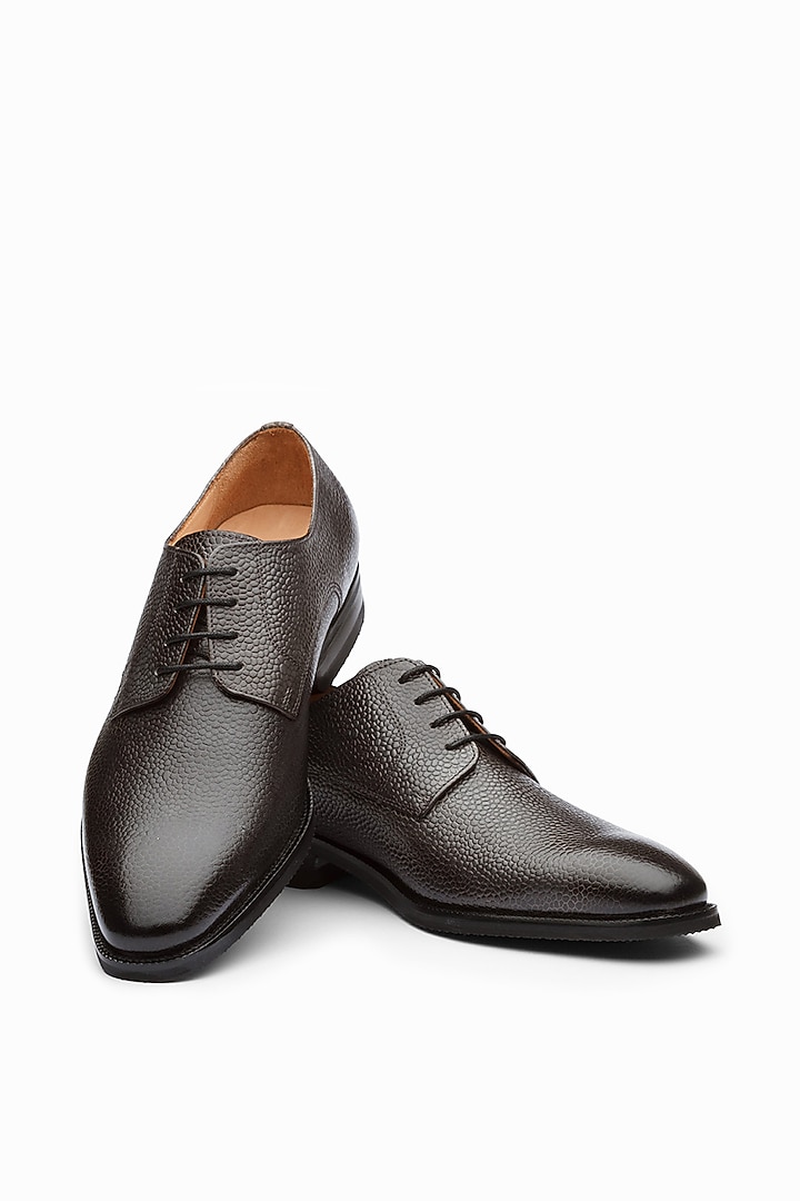Cedar Calf Leather Oxford Shoes Design by Dapper Shoes Co. at Pernia's ...