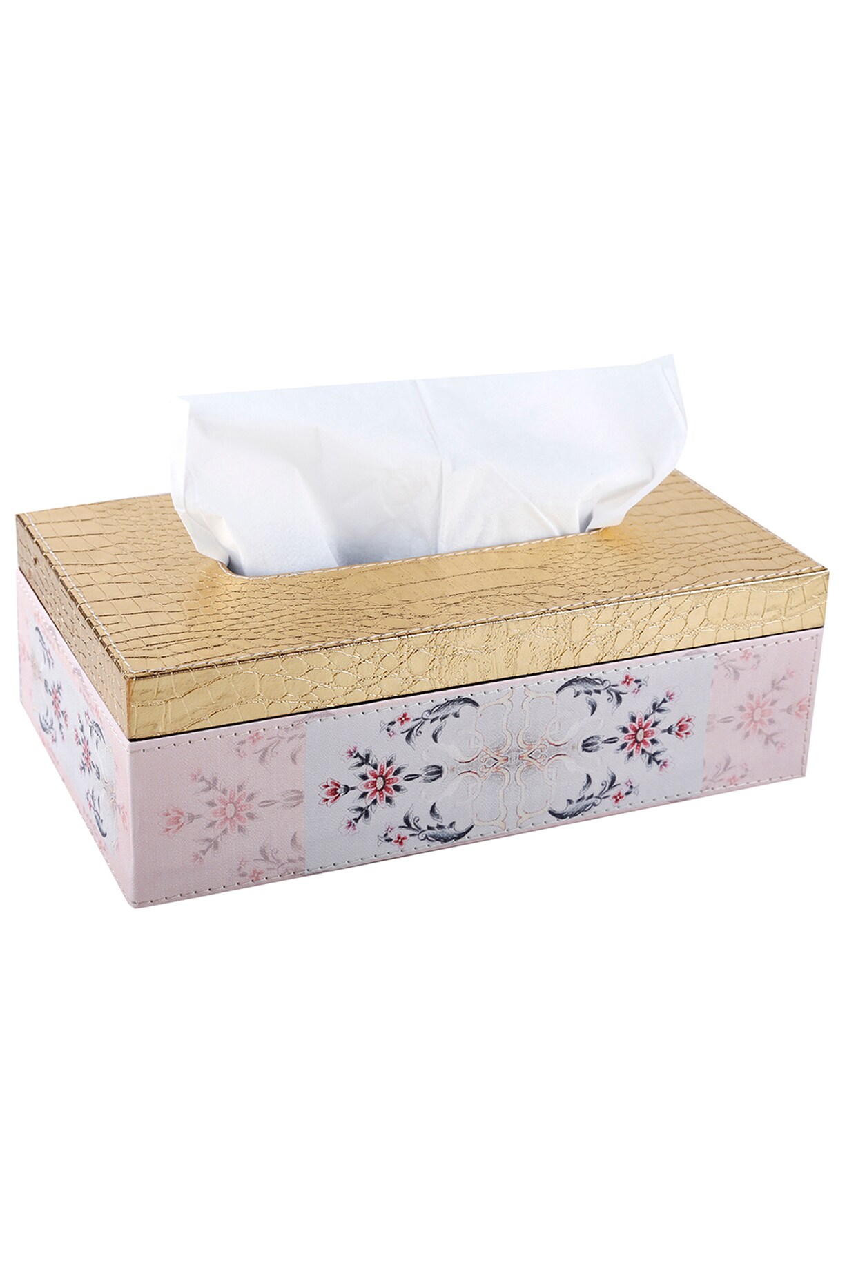 Pink Vegan Leather Tissue Box by Artychoke at Pernia's Pop Up Shop 2024