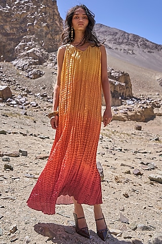 Shop Multi Colored Ganji Dress for Women Online from India's Luxury ...