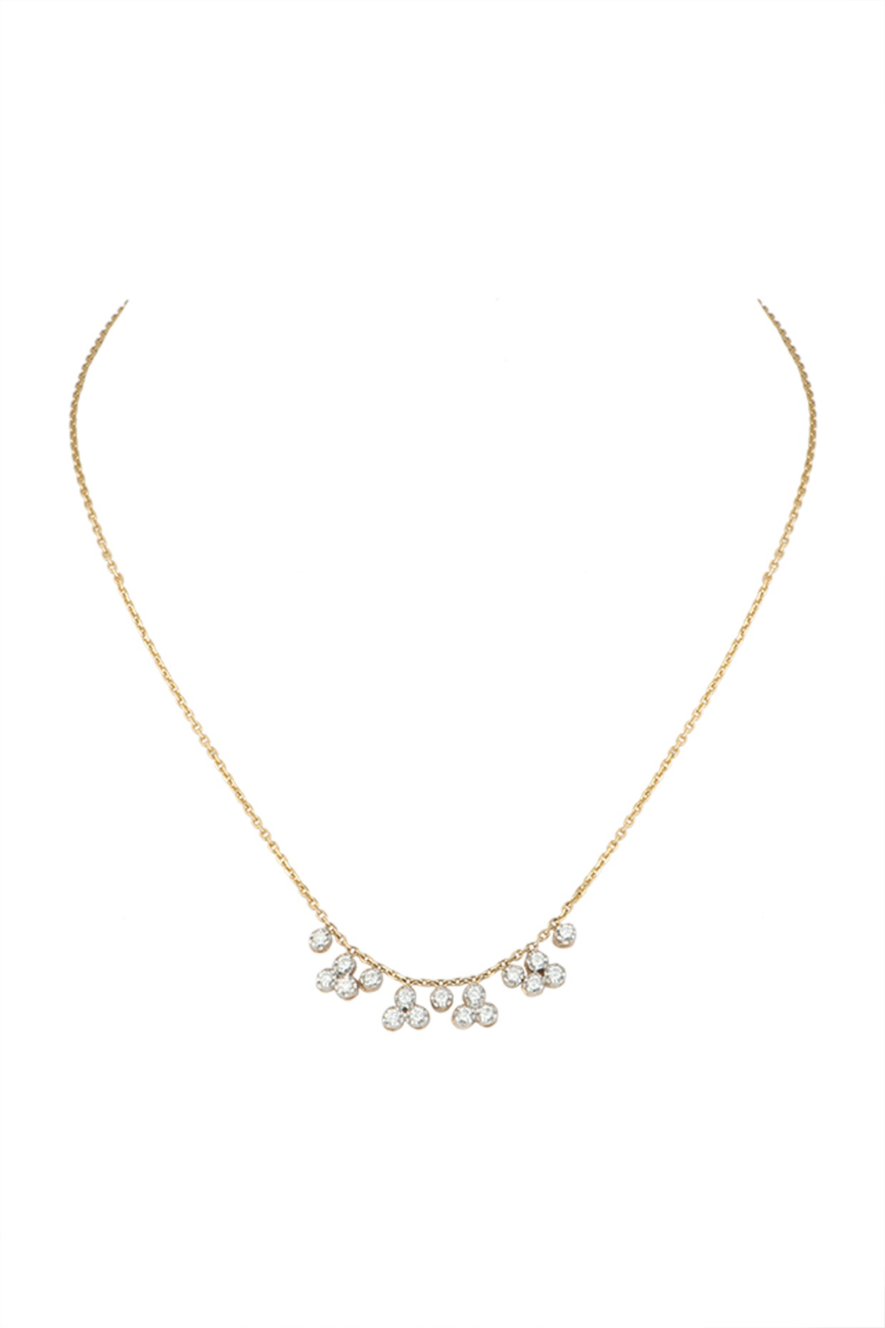 Gold & Lab Grown Diamond Choker Necklace by Diai Designs at Pernia's ...
