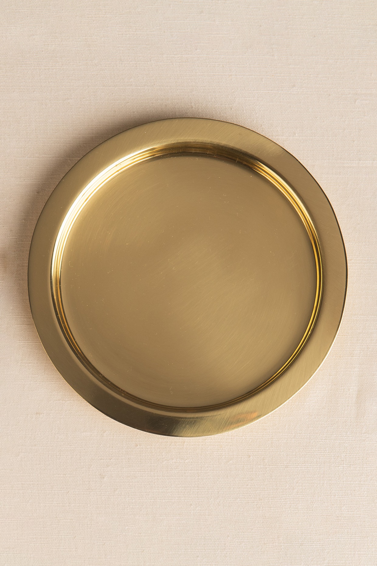 Gold Brass Dhakkan Plate Set by Ikkis at Pernia's Pop Up Shop 2025