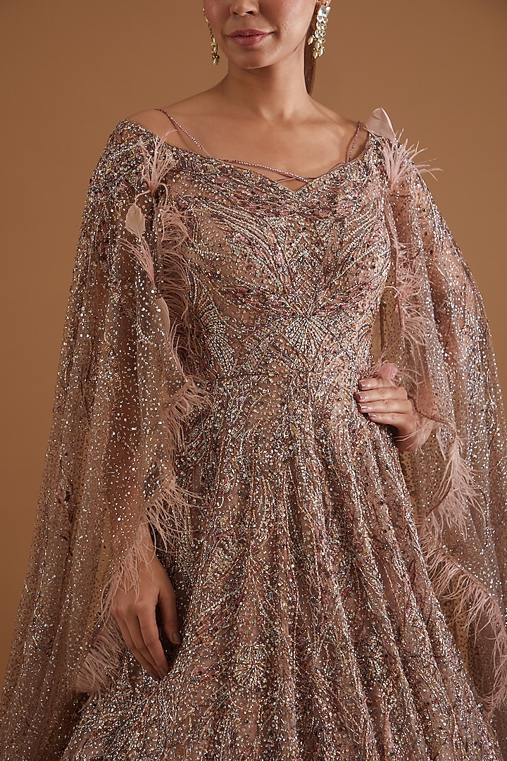 Cinder Rose Embellished Gown by Dolly J at Pernia's Pop Up Shop 2025