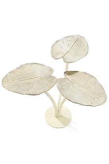 Golden Aluminum Leaf Table Design by Metl & Wood at Pernia's Pop Up ...