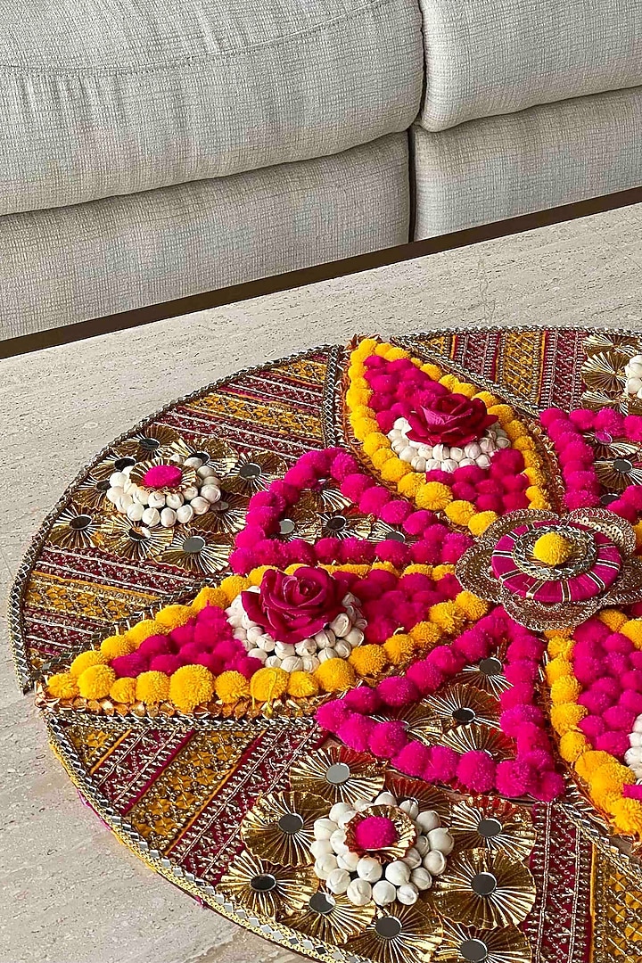 Multi-Colored Plastic Rangoli by Mason Home at Pernia's Pop Up Shop 2024