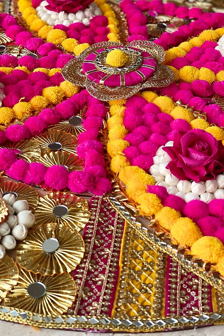 Multi-Colored Plastic Rangoli by Mason Home at Pernia's Pop Up Shop 2024