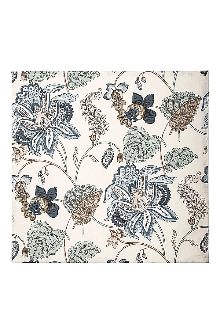 Floral Blue Autumn Napkin (Set Of 6) by THOA at Pernia's Pop Up Shop 2025