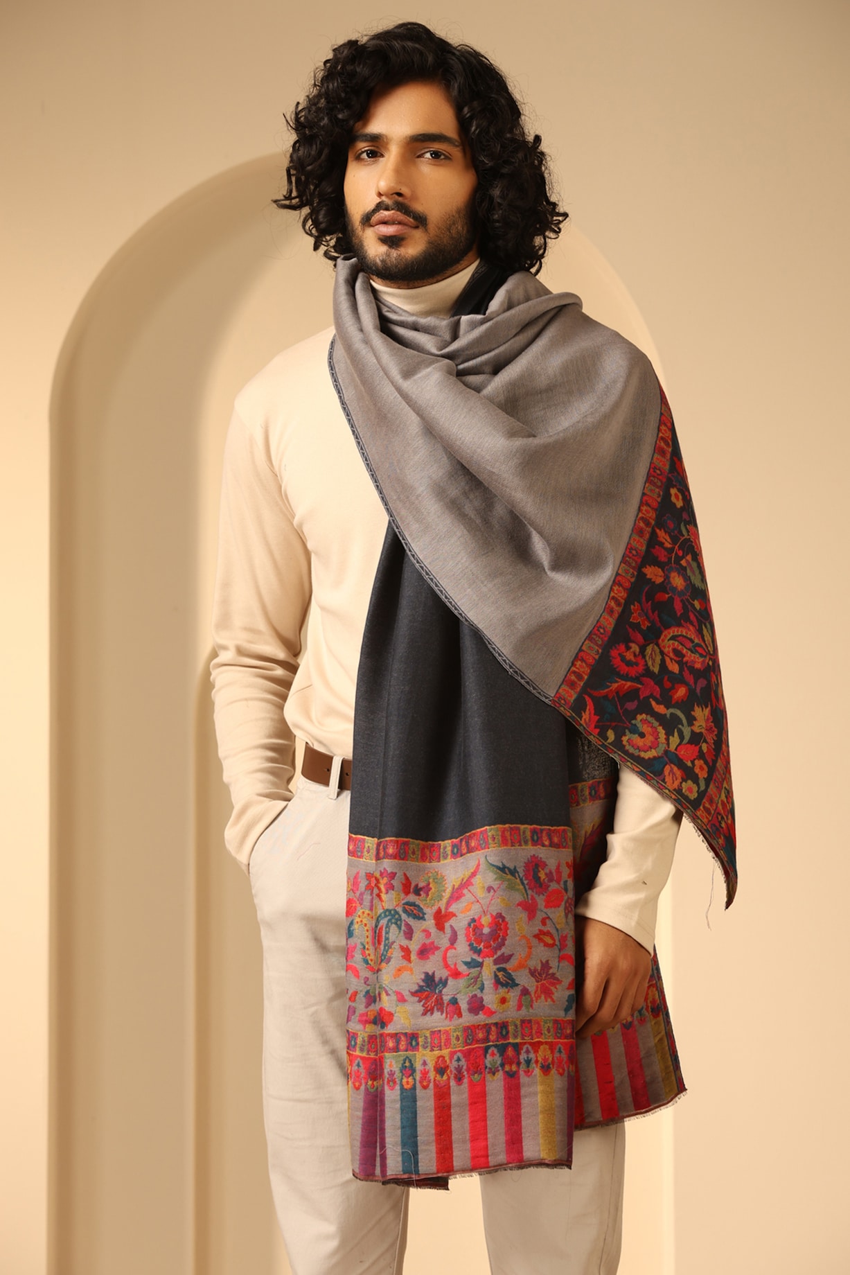 Cashmere wool shawl store