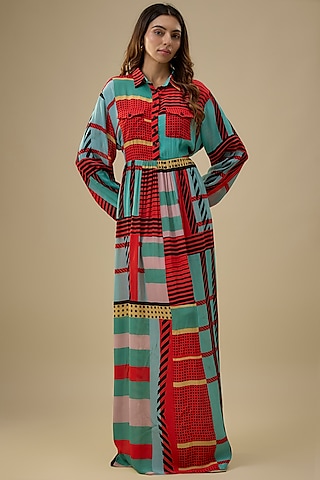 Shop Multi Colored Ganji Dress for Women Online from India's Luxury ...