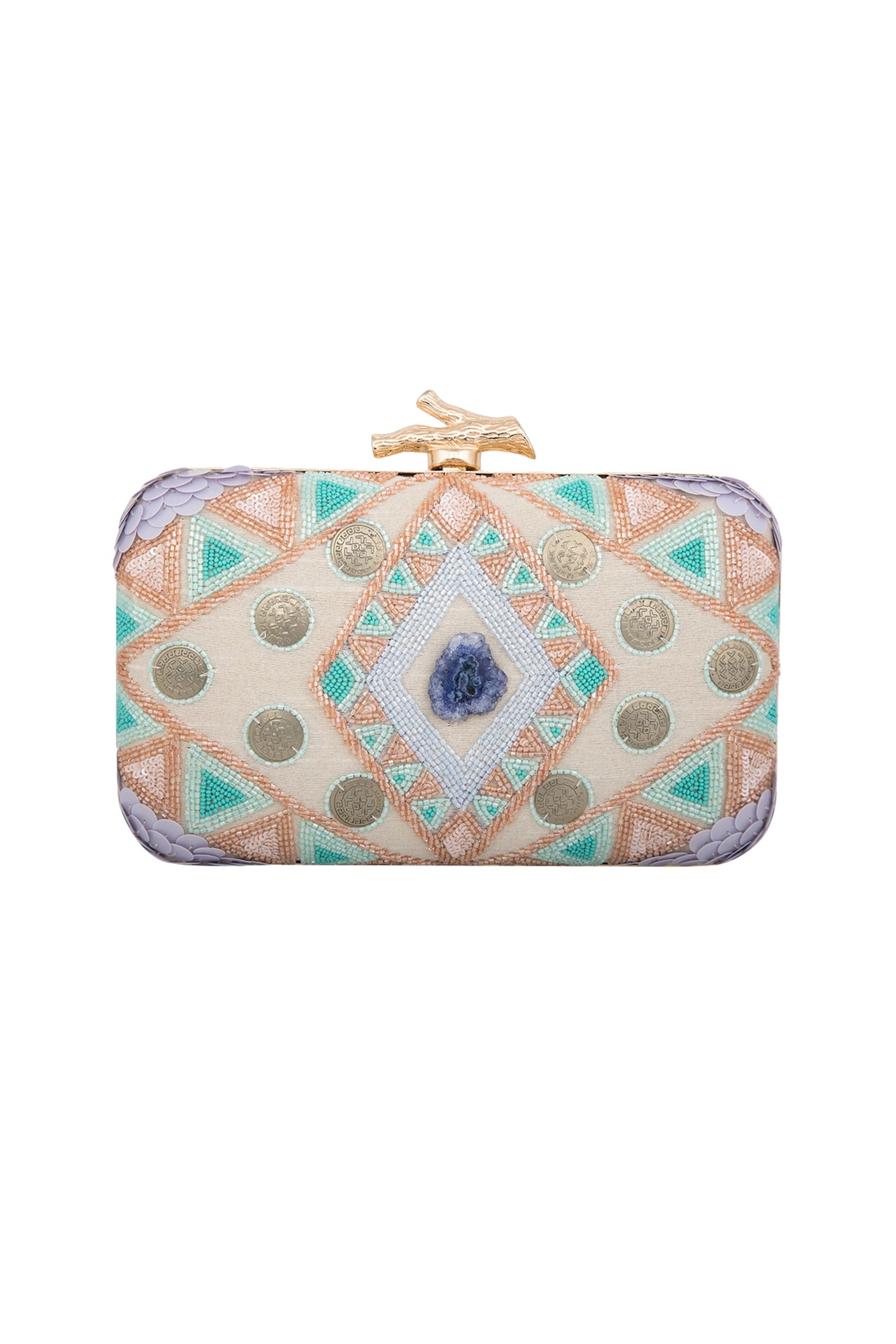 Multi Colored Embroidered Clutch Design by Durvi at Pernia's Pop Up ...