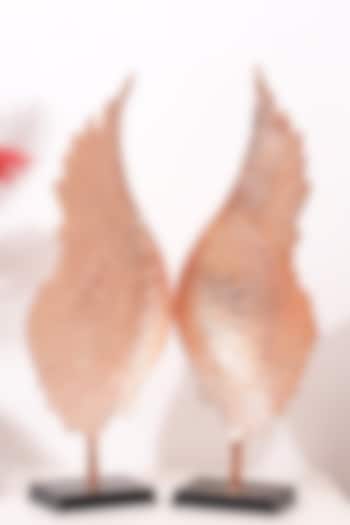 Copper Metal Angel Wings Table Top Showpiece (Set of 2) Design by Order ...