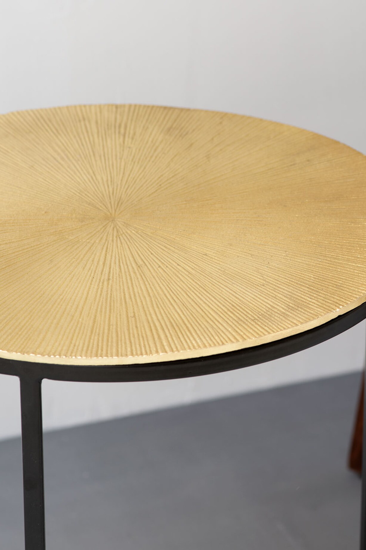 Gold Sunburst Nesting Table (Set of 2) by The Decor Remedy at Pernia's ...