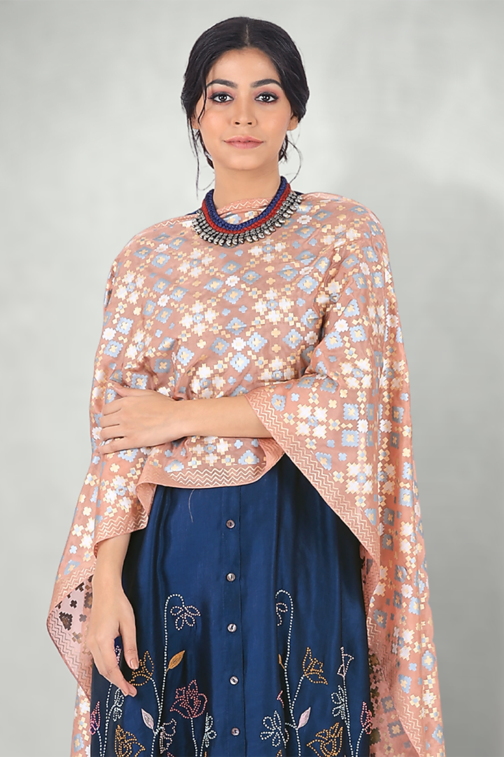 Blue Embroidered Kurta Set Design by I Am Design at Pernia's Pop Up ...