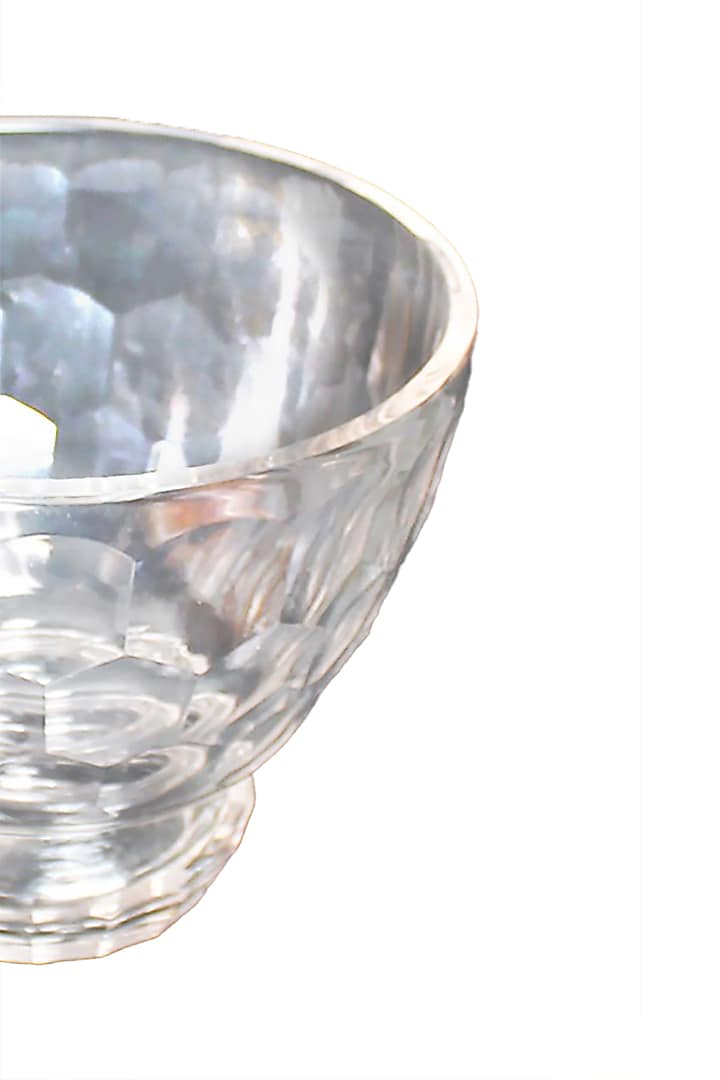 Transparent Ribbed Glass Bowl Design by IZZHAAR at Pernia's Pop Up Shop ...