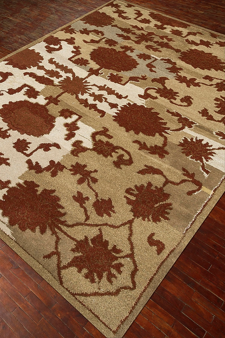 Brown & Beige Tribal Hand-Tufted Area Rug Design by Jaipur Rugs at ...