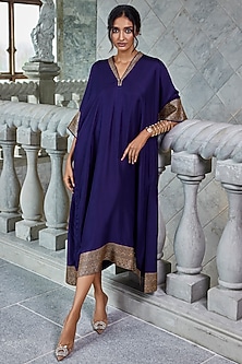 Green Silk Kaftan by Jayanti Reddy at Pernia's Pop Up Shop 2025