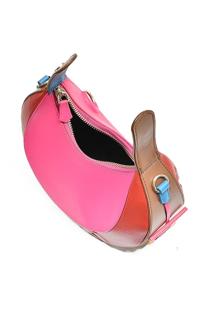 Multi-Colored Genuine Leather Embossed Halo Bag Design by KALON DESIGNS ...